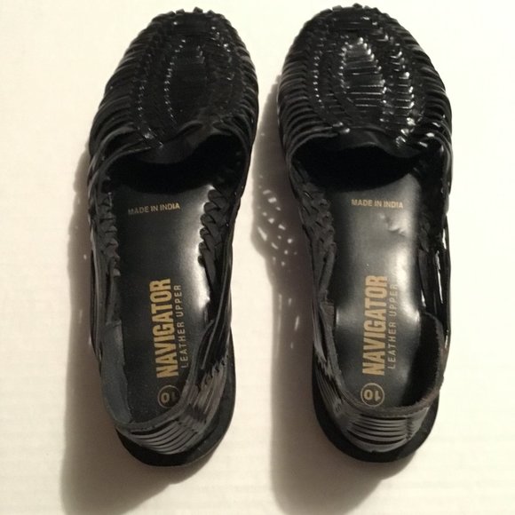 Navigator | Shoes | Black Pair Of Mens Navigator Huarache Style ...